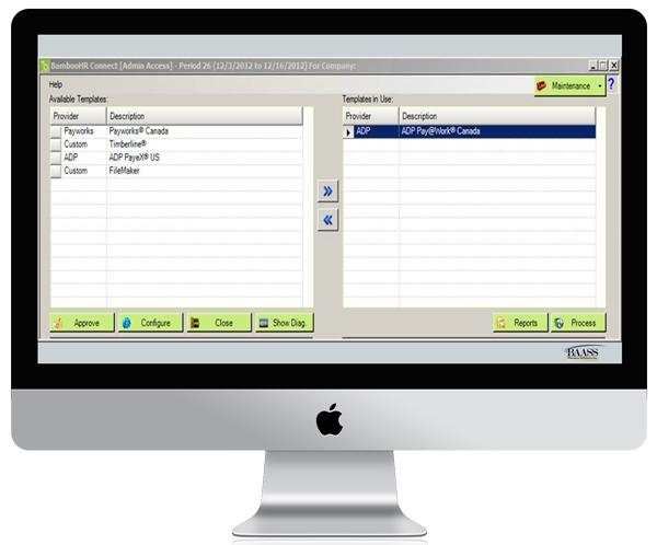BAASS - BAASS Bridge - Bamboo HR and Payroll Systems
